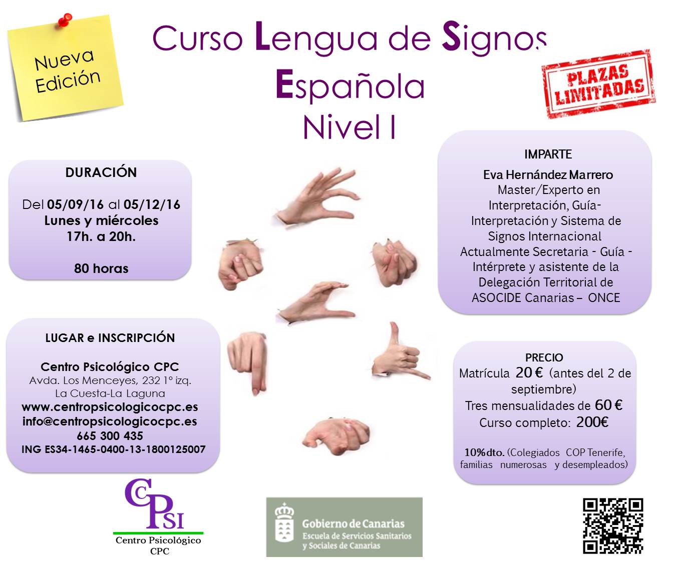 Curso Lengua de Signos Española. Nivel I. Con reconocimiento de ...