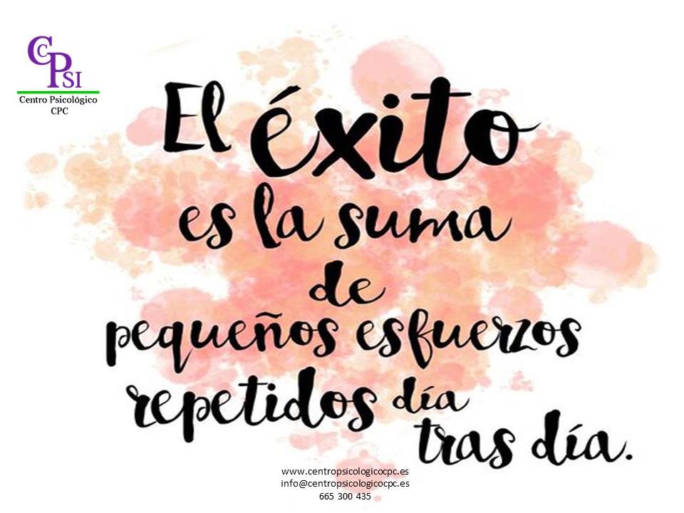 ¿Quieres tener éxito? – Centro Psicológico CPC