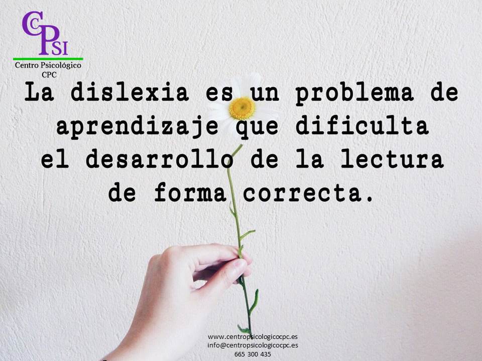 La dislexia – Centro Psicológico CPC